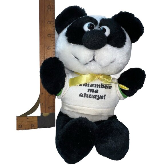 American Greetings | Toys | Vintage Panda Teddy Bear Remember Me Always ...